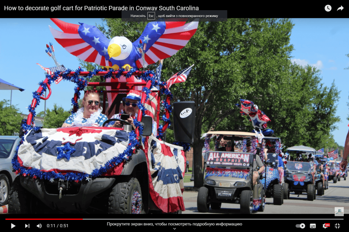 Golf Cart Decorations: Elevate Your Parade with Unique Ideas